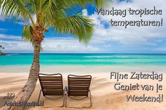 Fijne Zaterdag Strand